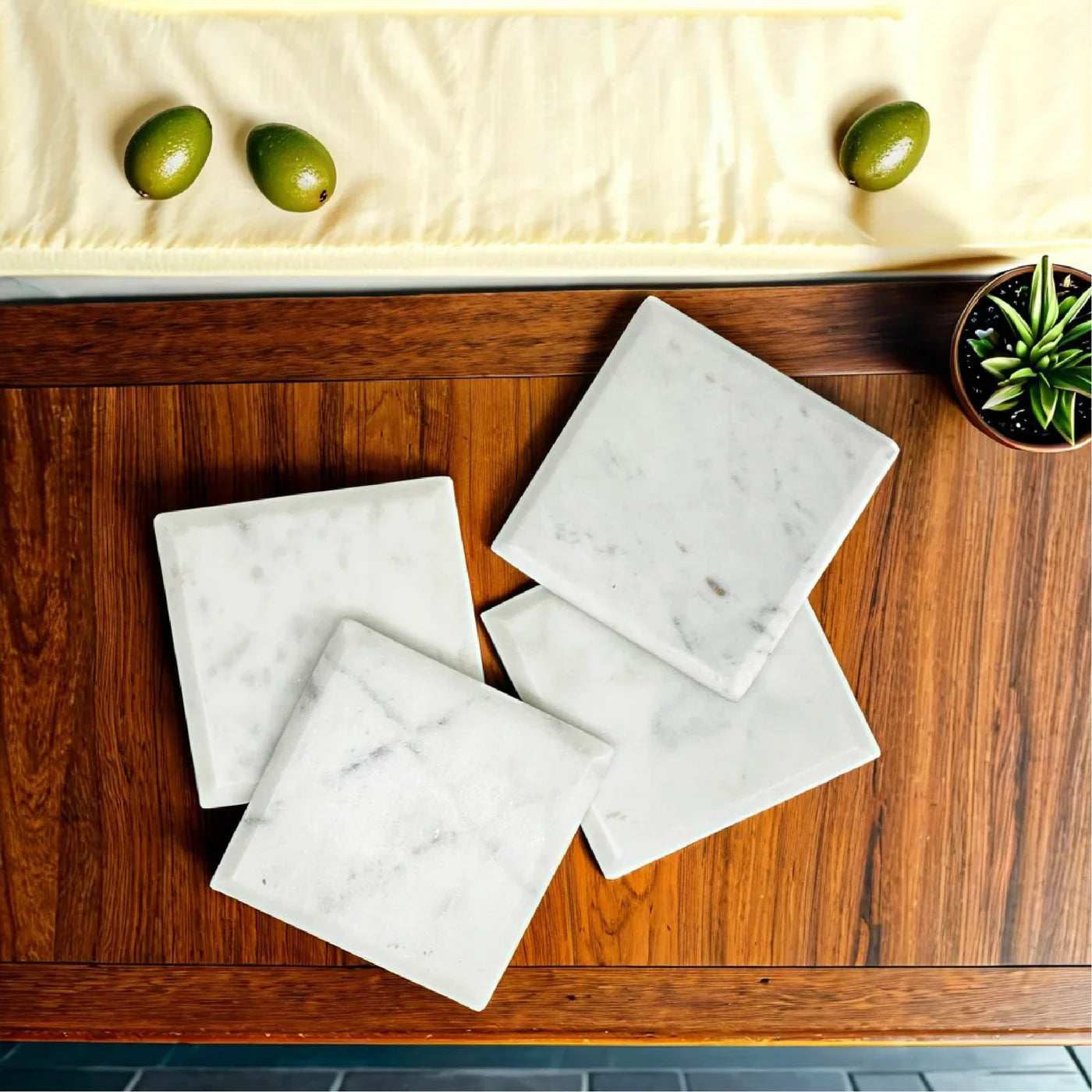 Buy Coasters Online in Noida - Premium Marble & Wooden Coasters ...